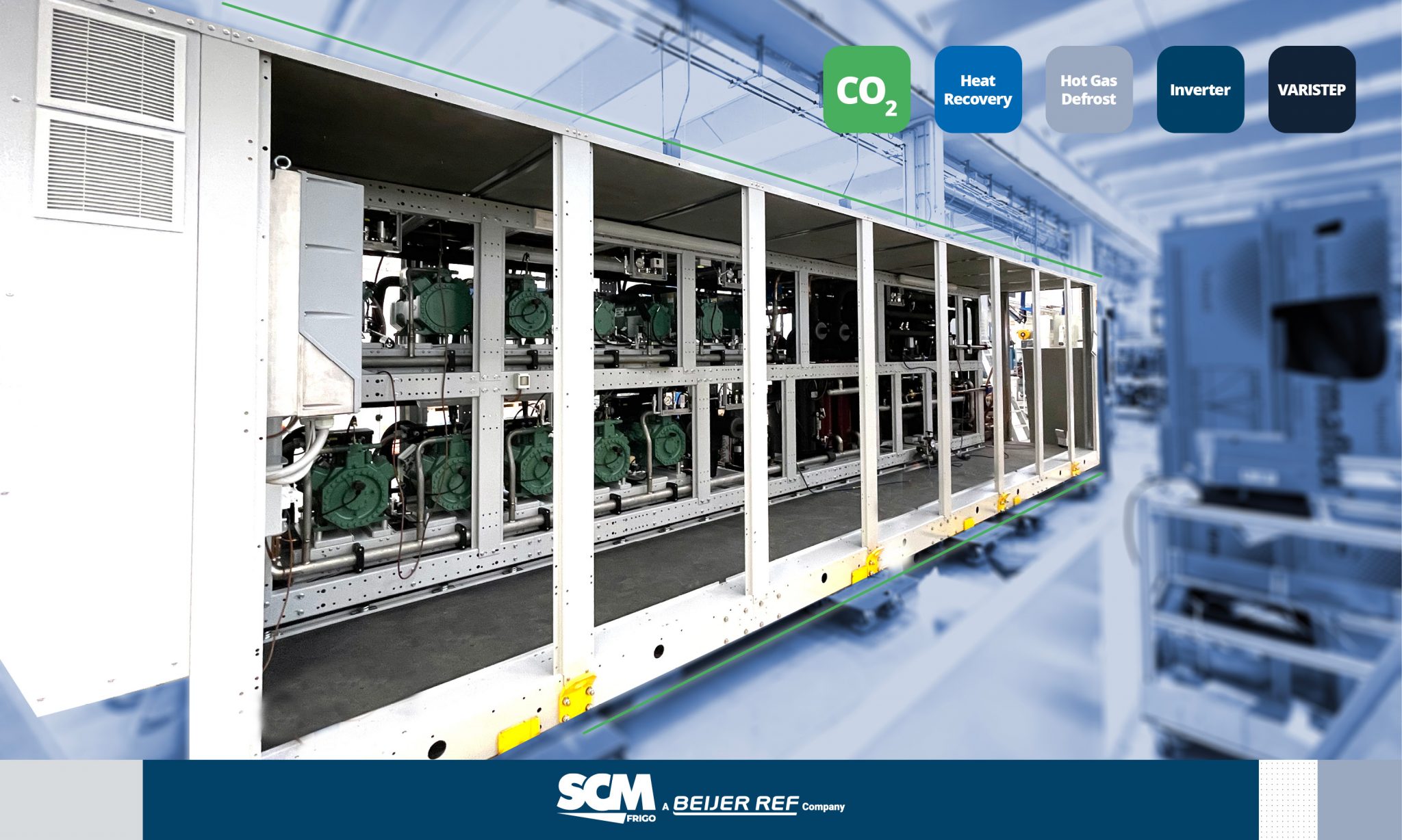 An amazing Industrial CO2 Rack for Seafood Processes on the road to ...