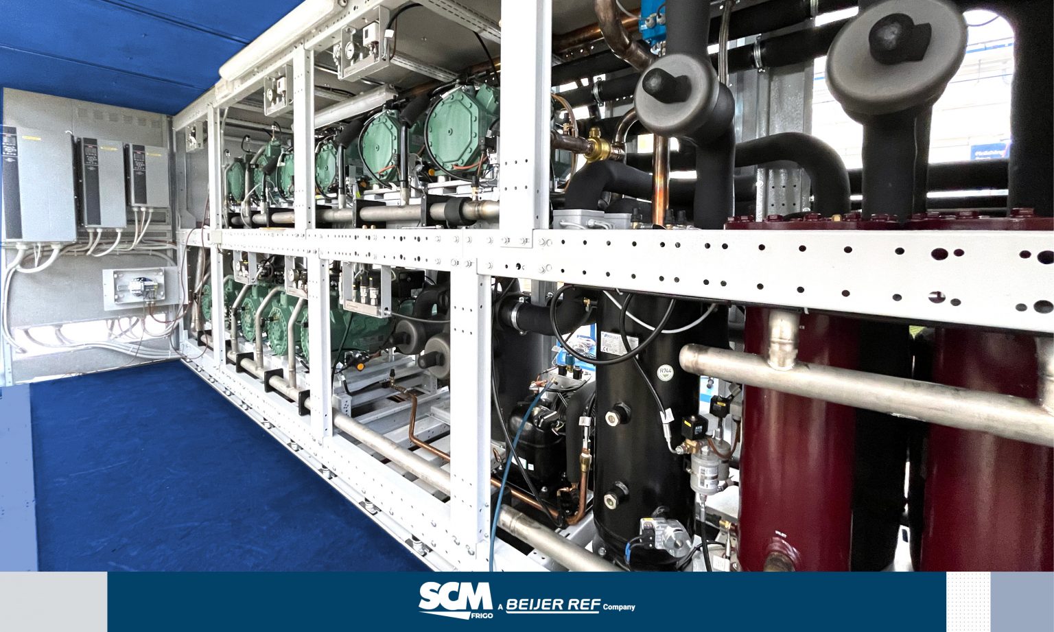 An amazing Industrial CO2 Rack for Seafood Processes on the road to ...