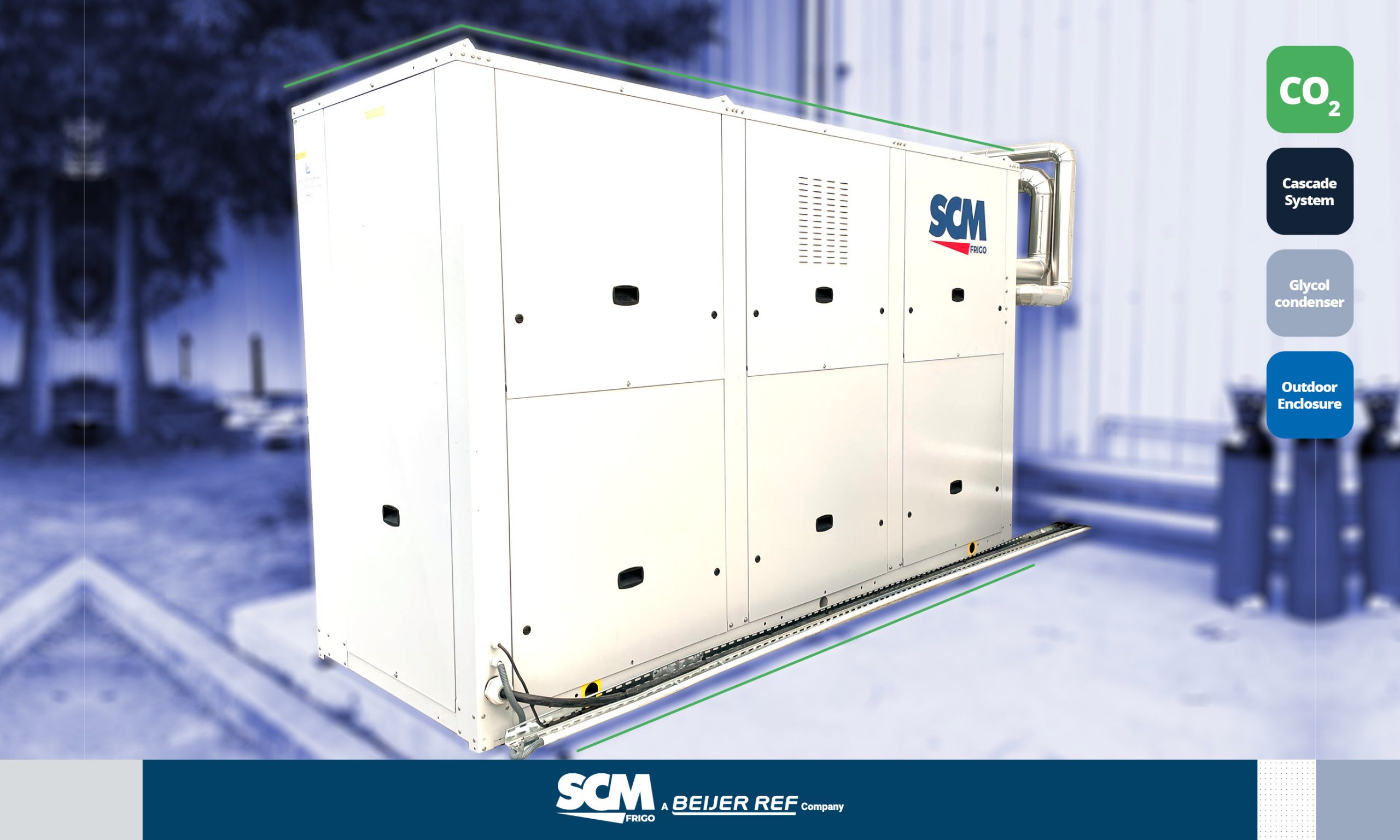 A subcritical CO2/glycol low temperature cascade running in France ...