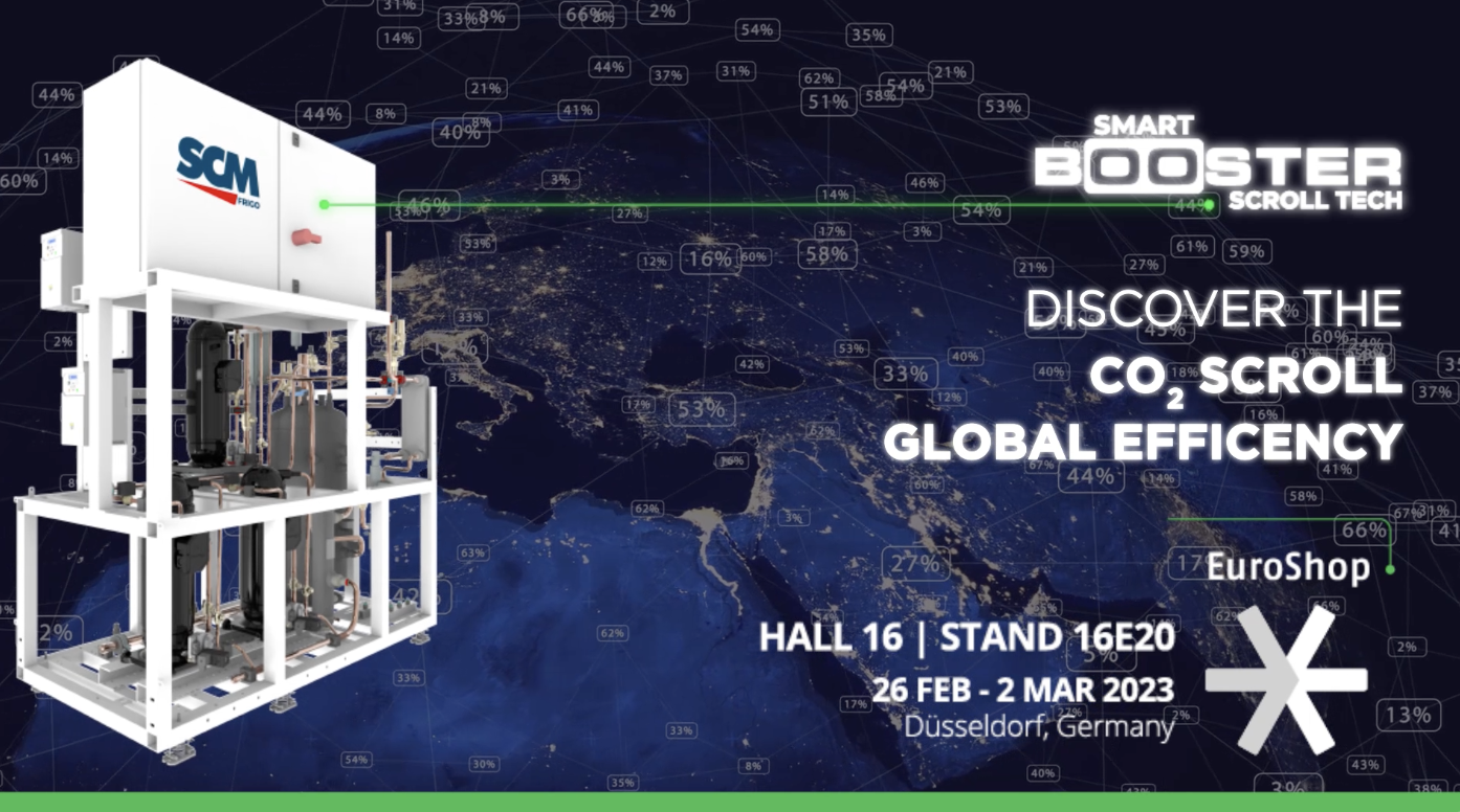 EUROSHOP 2023 - SMART BOOSTER SCROLL TECH PRESENTATION | SCM Frigo