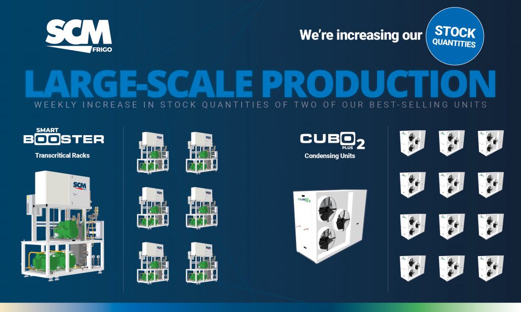 WE ARE INCREASING OUR STOCK QUANTITIES ! | SCM Frigo